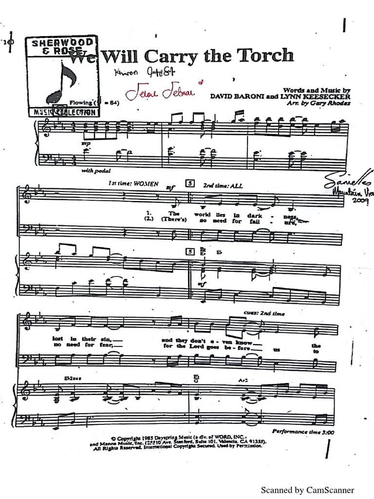 We Will Carry The Torch | PDF