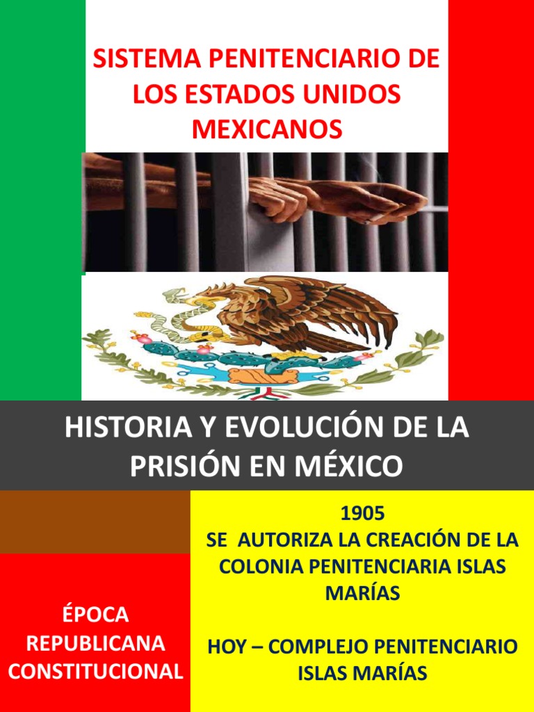 Evolución del Sistema Penitenciario en México | PDF | Prisión | Federación