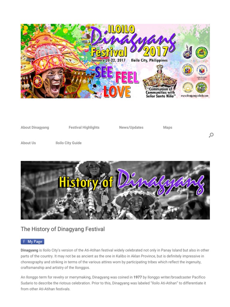 History of Dinagyang Festival Dinagyang 2017 | PDF | Festival | Philippines