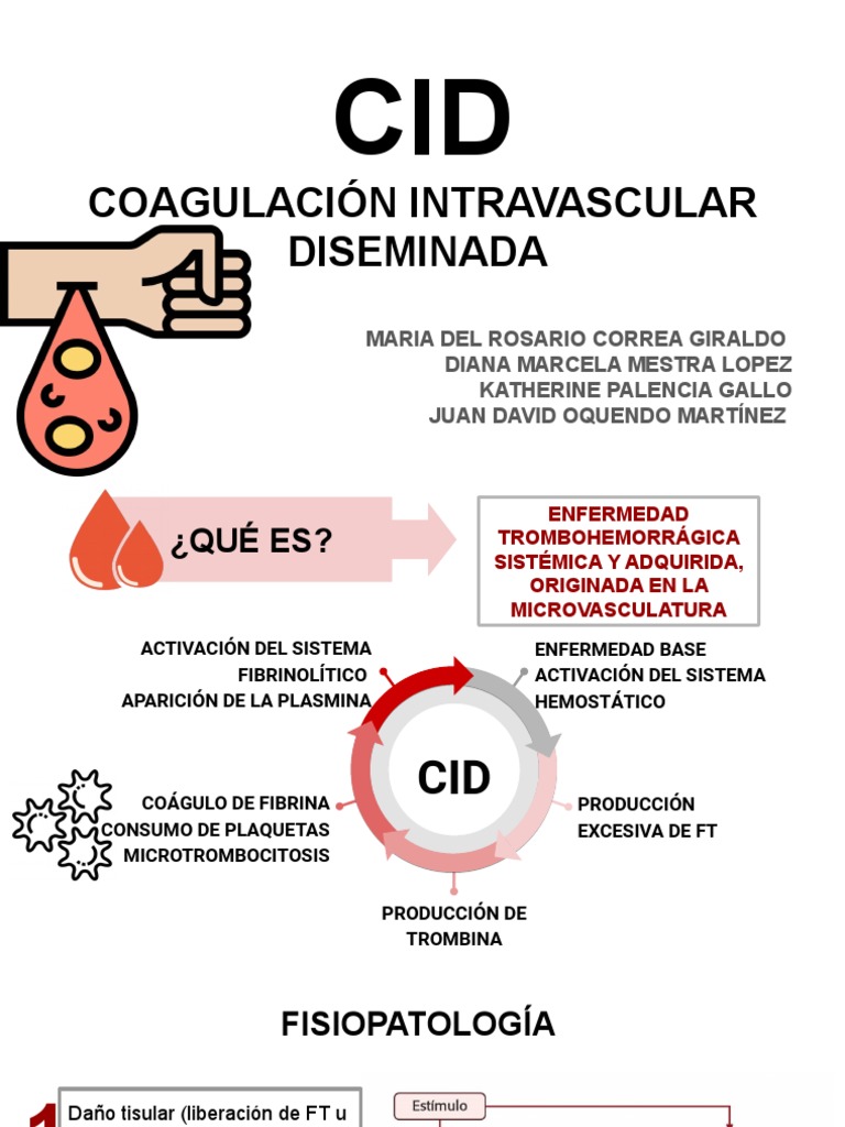 CID - Hematología | PDF | Coagulación | Plaqueta