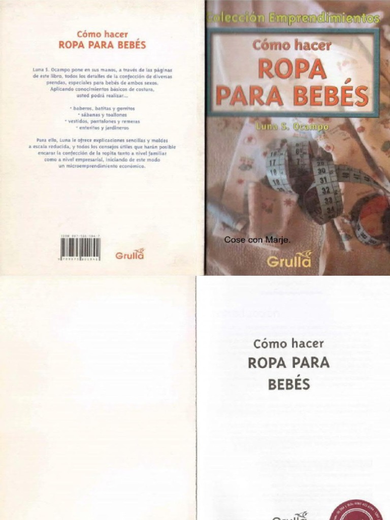 Como Hacer Ropa para Bebes | PDF