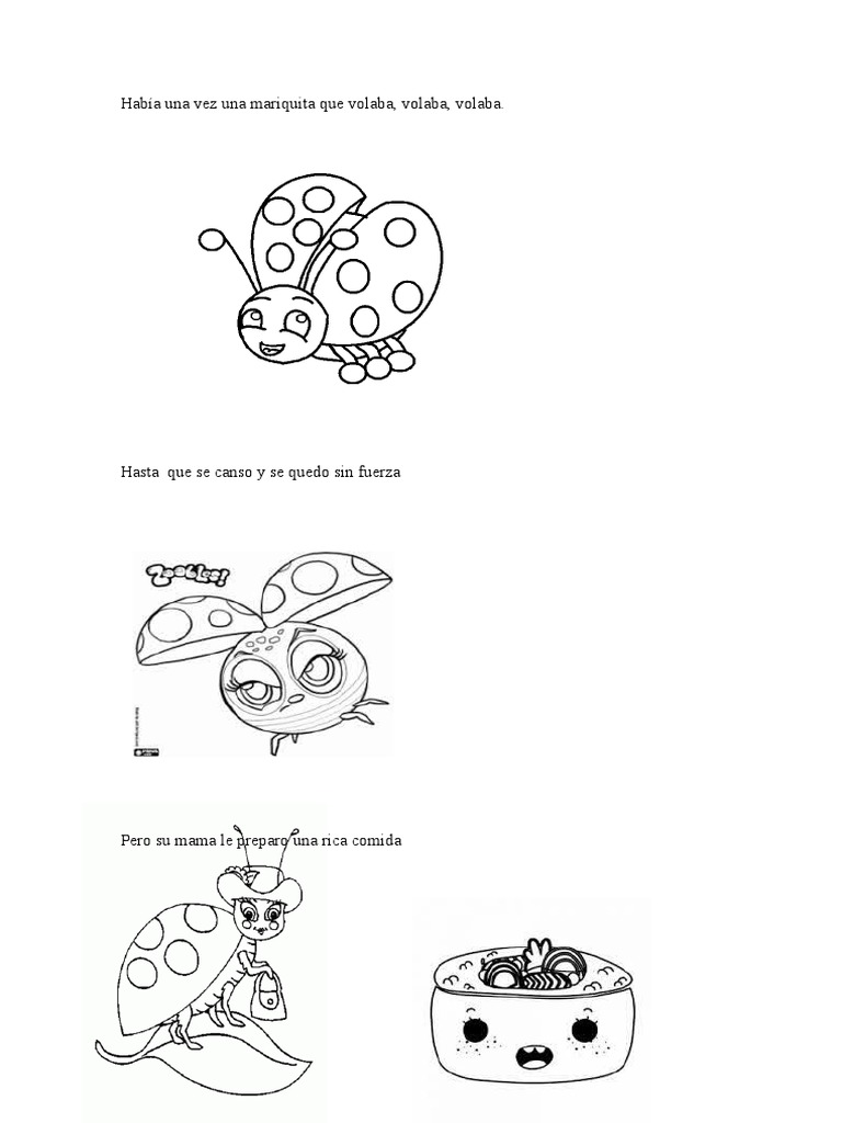 Cuento de La Mariquita | PDF