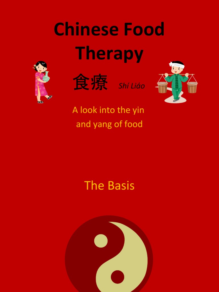 Chinese Food Therapy | PDF | Yin And Yang | Traditional Chinese Medicine