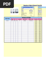 Cable Size Calculations Spreadsheet | PDF | Electrical Components ...