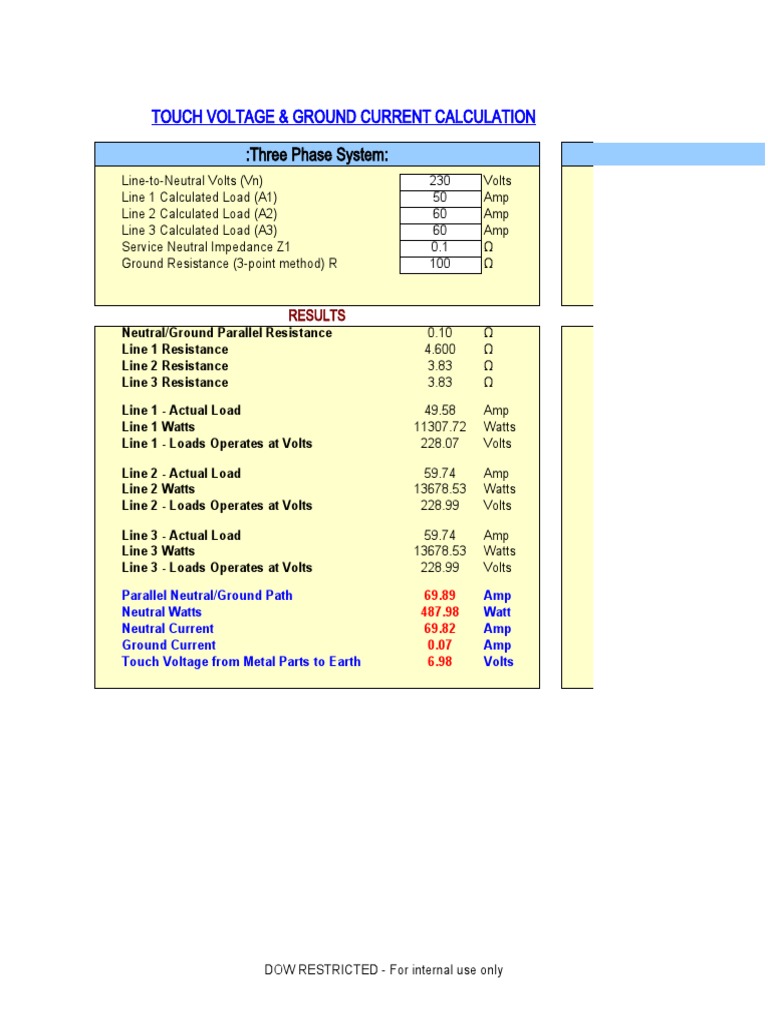 Phase to Ground Voltage Analysis | PDF | Volt | Electrical Resistance ...