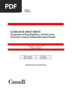 Guidance For eCTD Submission - JFDA (Jordan) PDF | PDF | Pharmaceutical Formulation | Clinical Trial
