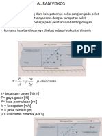 Aliran Laminer Dan Aliran Turbulen | PDF
