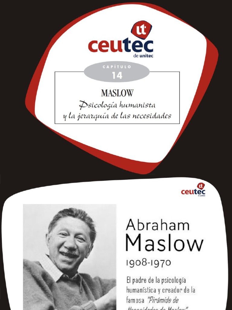 Capitulo 14 Maslow S4 | Descargar gratis PDF | Conceptos psicologicos | Ciencias del comportamiento