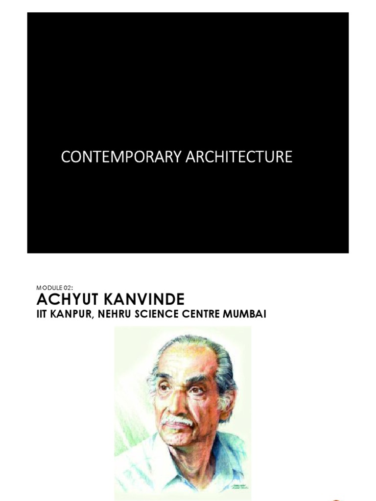 Achyut Kanvinde (Contemporary Architecture) | PDF | Symmetry | Art Media