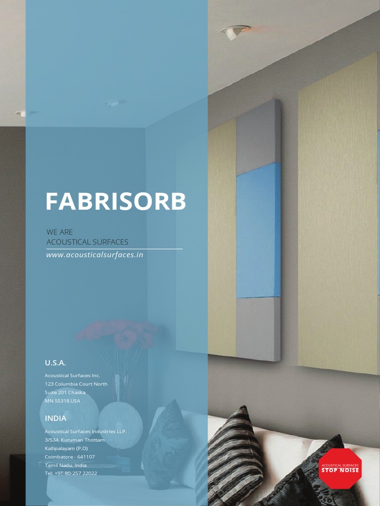 ASI - Fabrisorb - WALL Panels | PDF