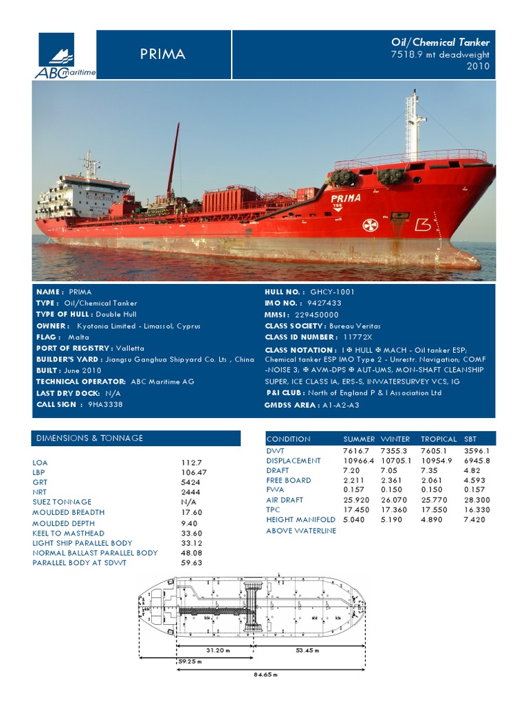 Prima PDF | PDF | Oil Tanker | Fuel Oil
