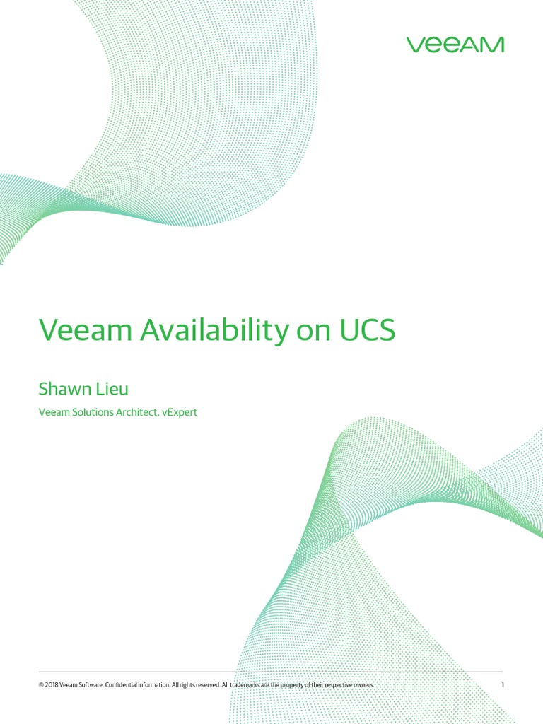 Veeam Availability Cisco Ucs Deployment Guide | PDF | Hyper V | Backup
