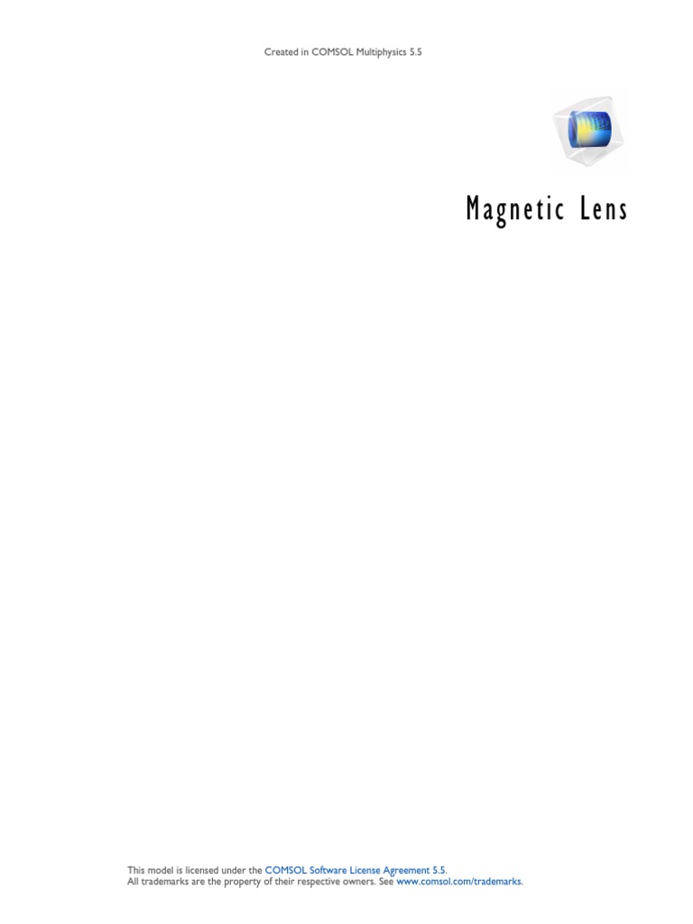 Models - Particle.magnetic Lens | PDF | Electron | Magnetic Field