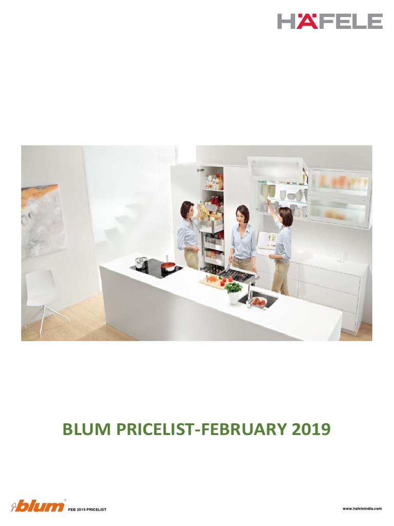 Aventos HF Lift Systems Price List | PDF | Nature