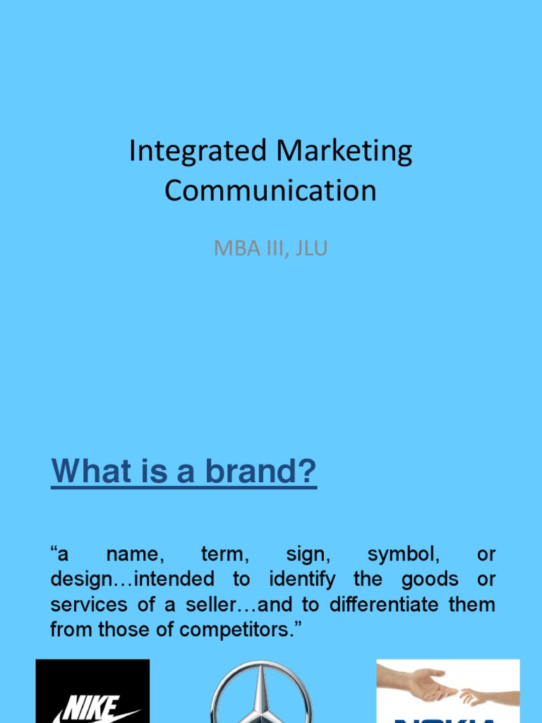 Module 1 (Integrated Marketing Communication PDF | PDF | Marketing ...