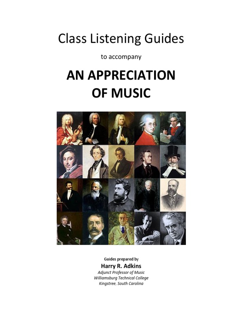 Music Appreciation Listening Guide | PDF | Foreign Language Studies
