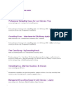 47 Case Interview Examples for MBB | PDF