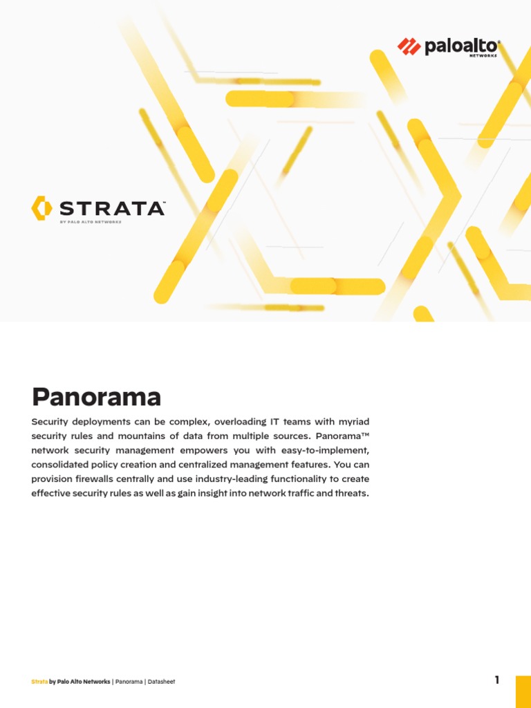 Panorama PDF | PDF | Firewall (Computing) | Computer Network