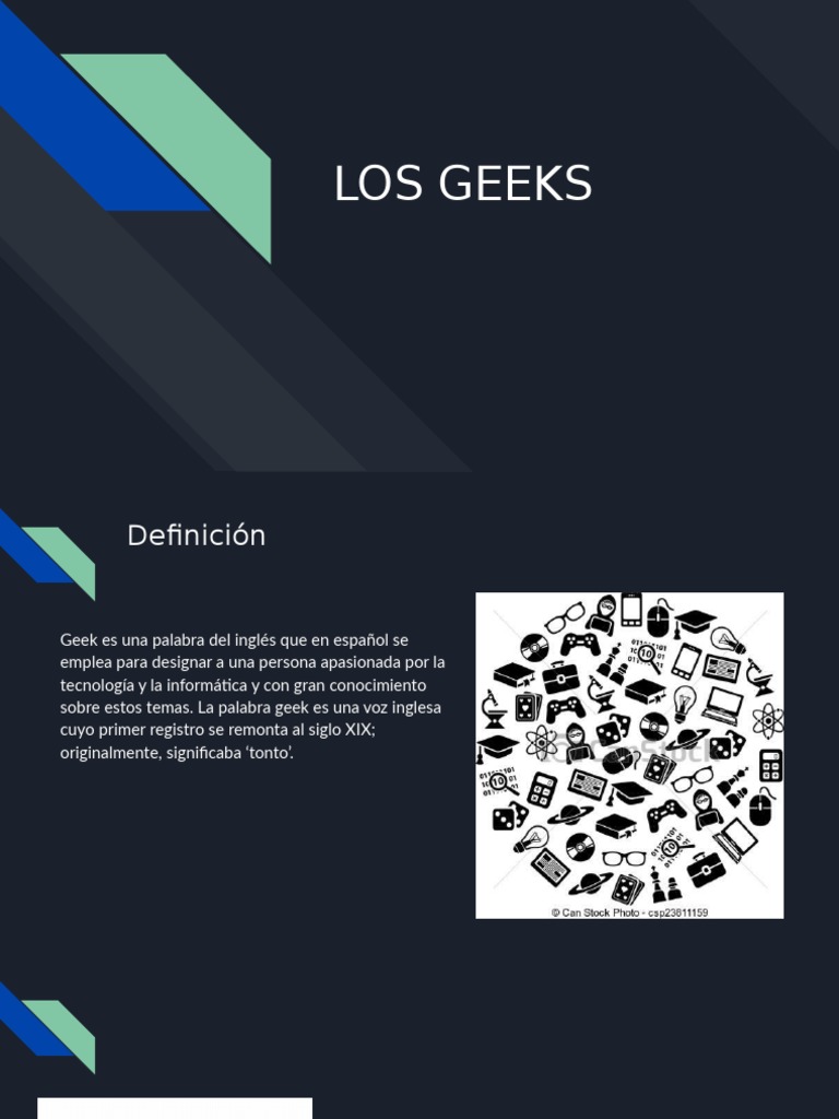 Definición y características de los geeks | PDF | Videojuegos | Informática