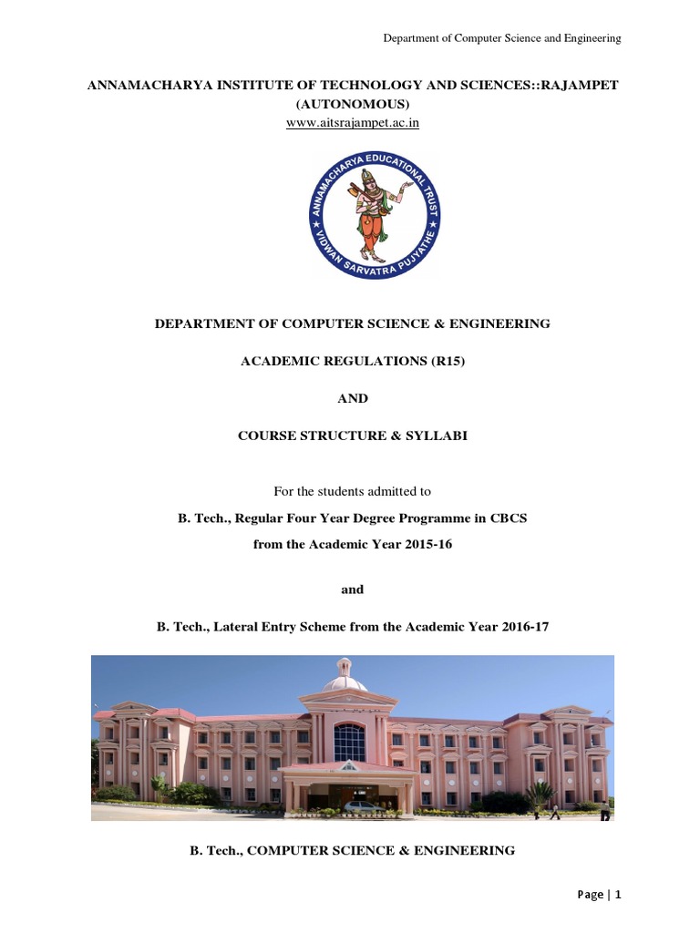 R15 PDF | PDF | Engineering | Computer Science