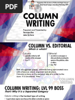 Editorial Writing Examples | PDF | Essays | Newspapers