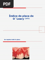 Trabajo de Indice de OLeary | PDF | Higiene oral | Ciencias de la Salud