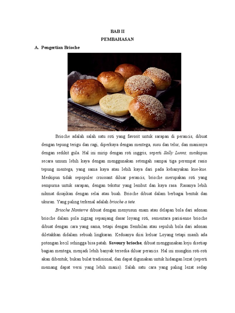 BRIOCHE | PDF