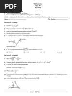 Chapter 1 Class 9 Mathematics Worksheet - 1 | PDF | Numbers | Rational ...