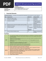 LOTO Flowchart Dec2011 | PDF | Prevention | Occupational Safety And Health