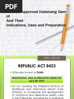 Ra 8423 - Traditional and Alternative Medicine Act of 1997 | PDF ...