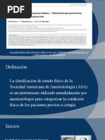 Clasificación ASA del Estado Físico | PDF
