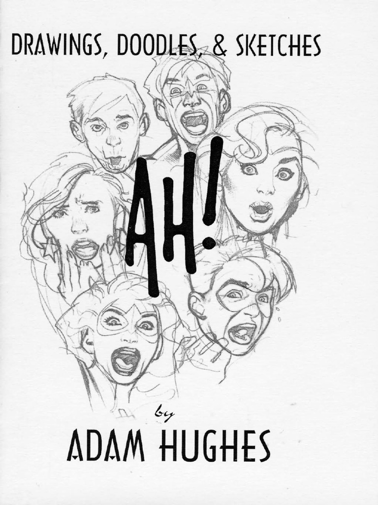Adam Hughes - Drawings, Doodles & Sketches | PDF