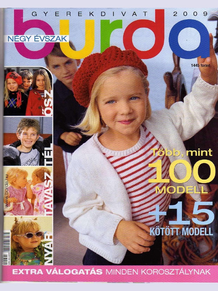 Burda Gyerekdivat 2009 PDF | PDF