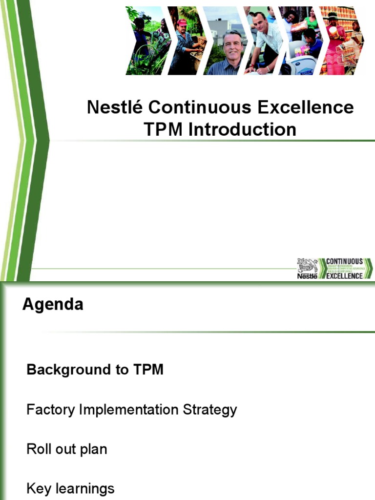 Nestlé Continuous Excellence TPM Introduction | PDF | Business | Leadership
