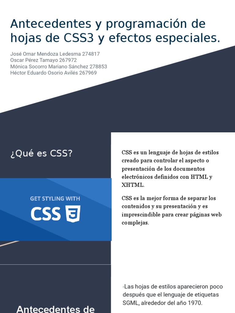 CSS | PDF | Hojas de estilo en cascada | HTML