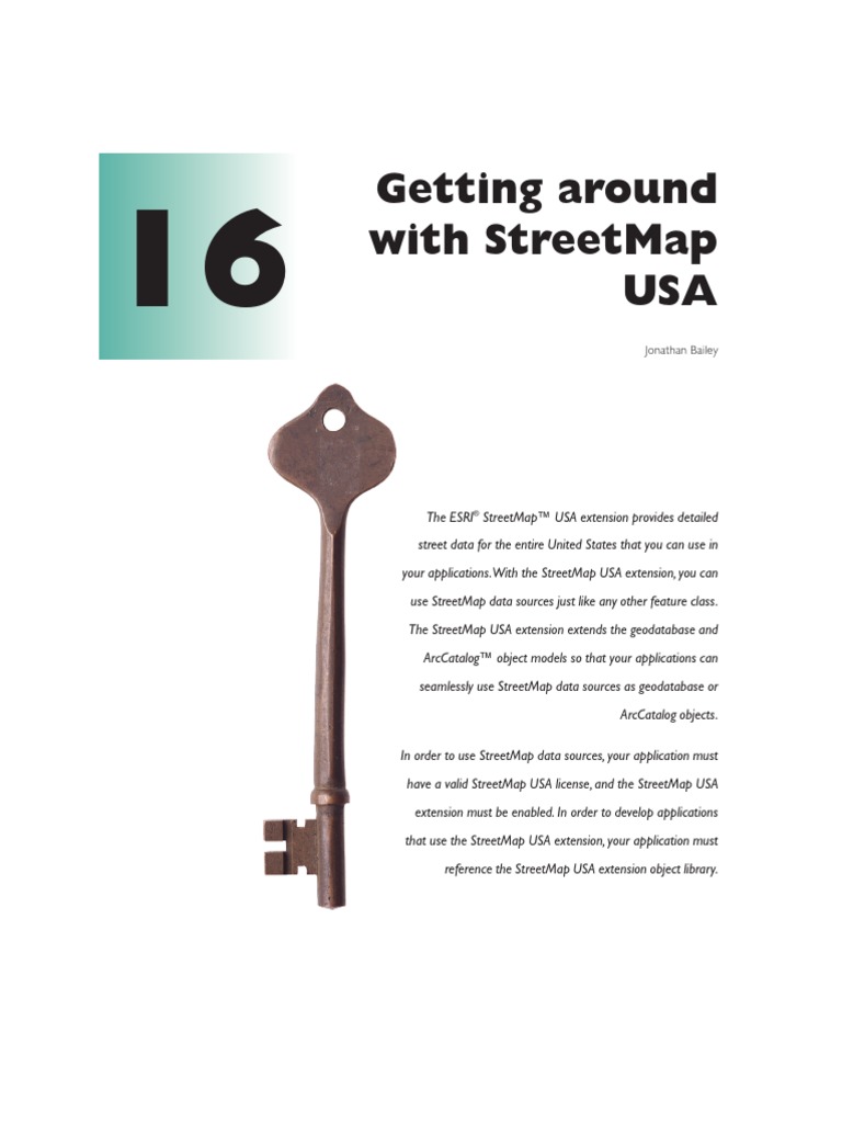 Street Map USA | PDF | Arc Gis | Esri