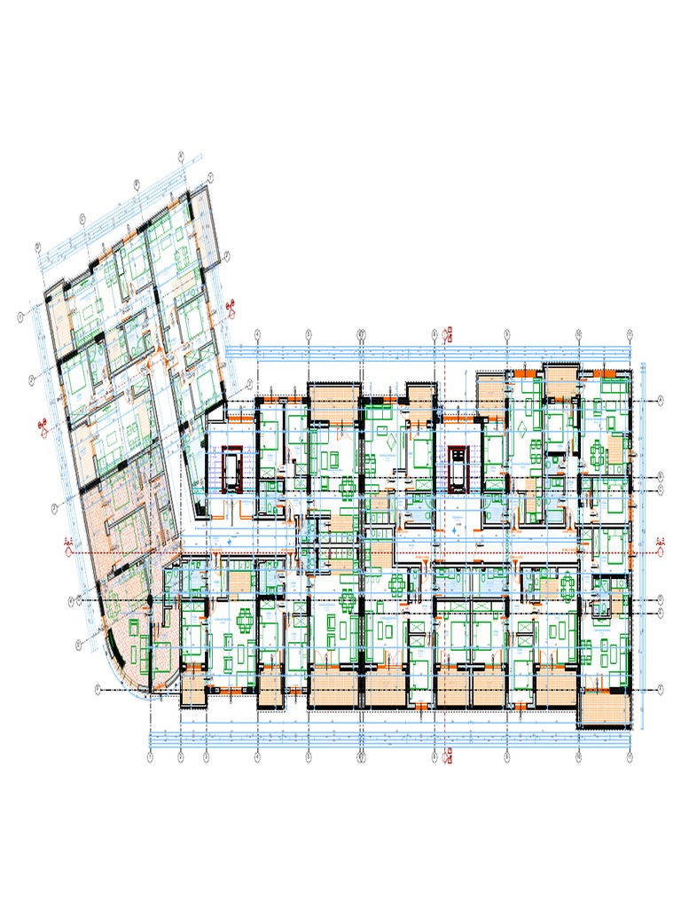 Objekat 2 - Tipska Etaza PDF | PDF