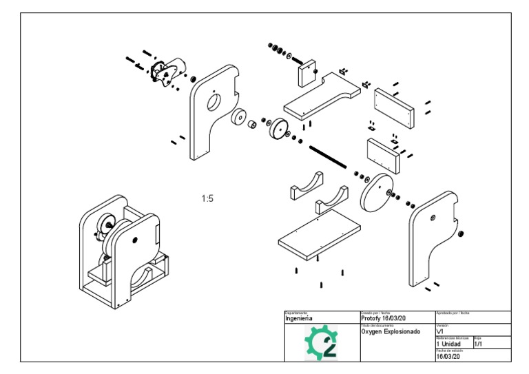 Oxygen Plano Explosionado PDF | PDF