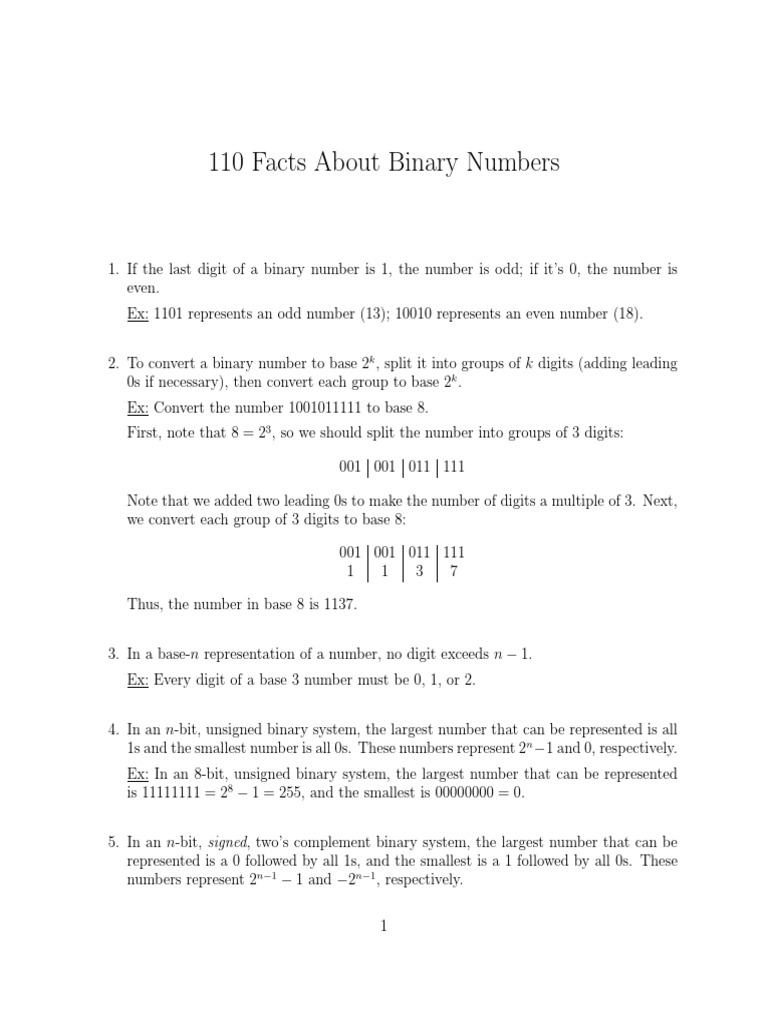 Binary PDF | PDF | Theoretical Computer Science | Number Theory