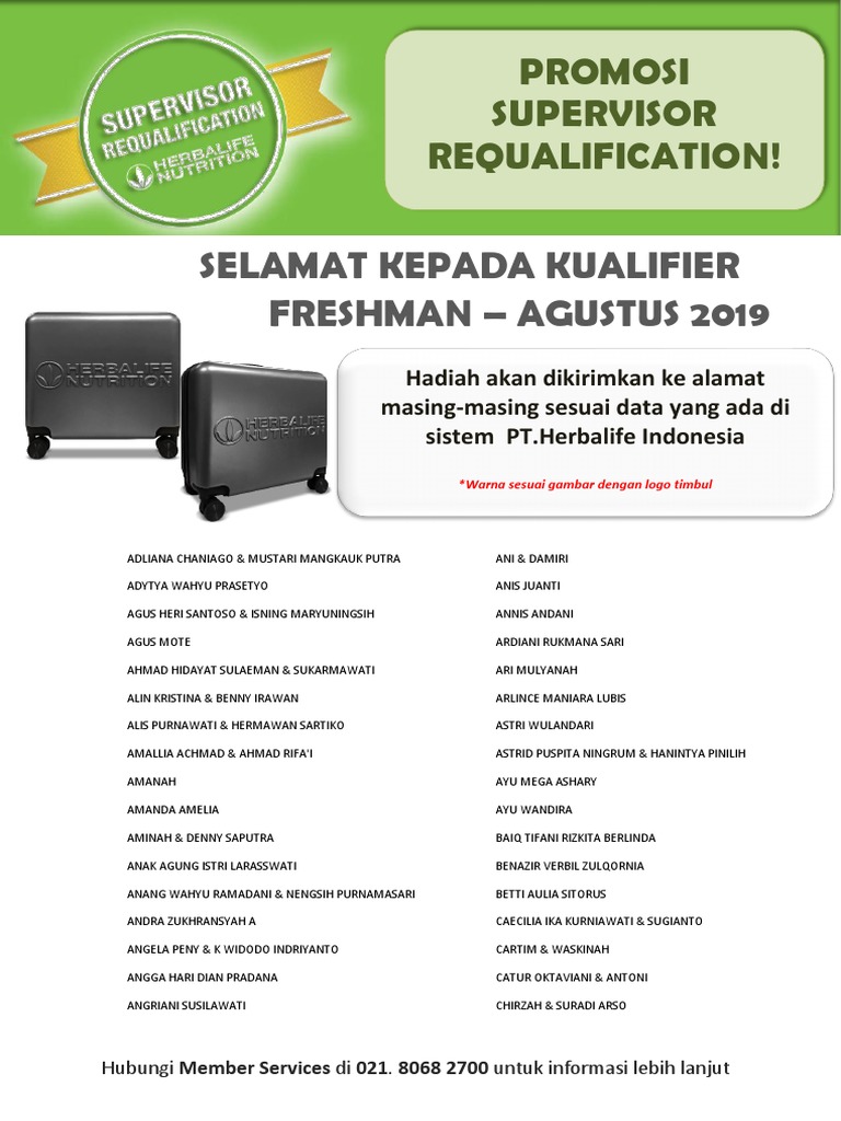 2019 Requalification+Promotion Kualifier+Freshman Agustus | PDF