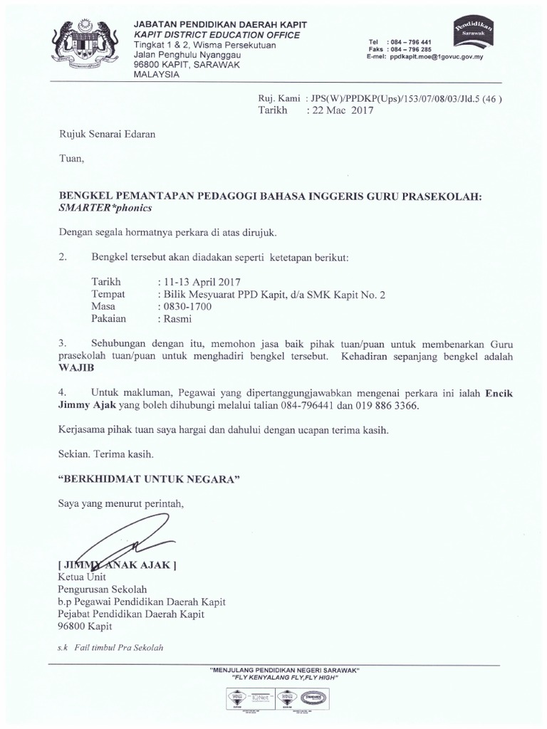 Surat Jemputan | PDF