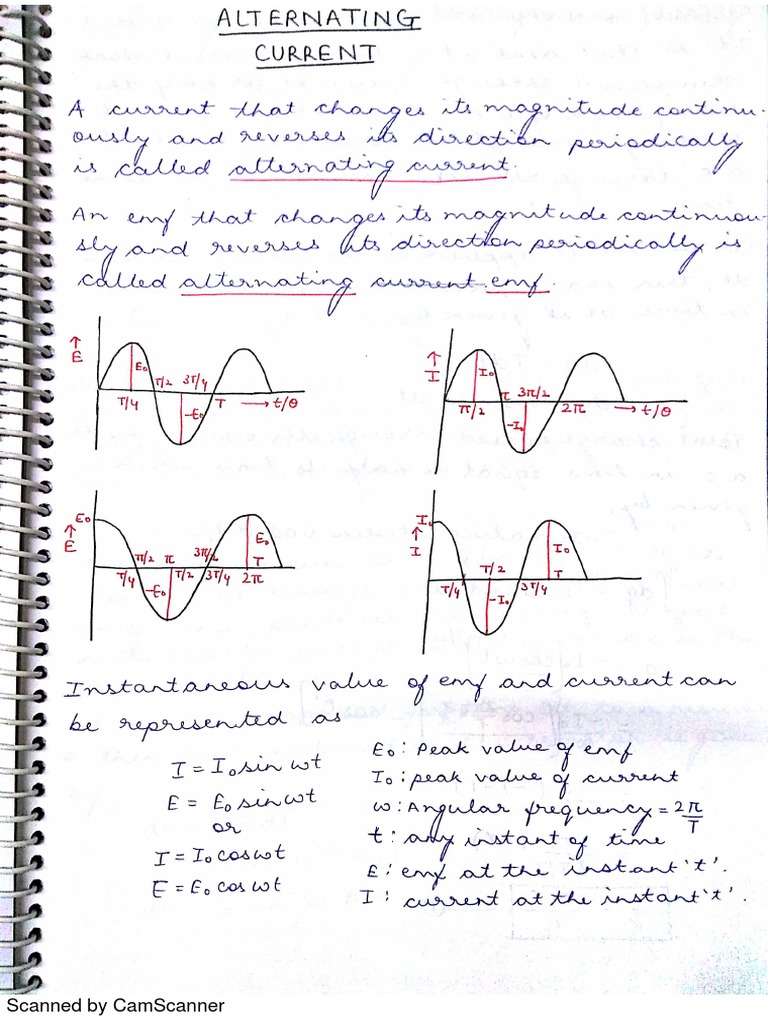 Alternating Current PDF | PDF