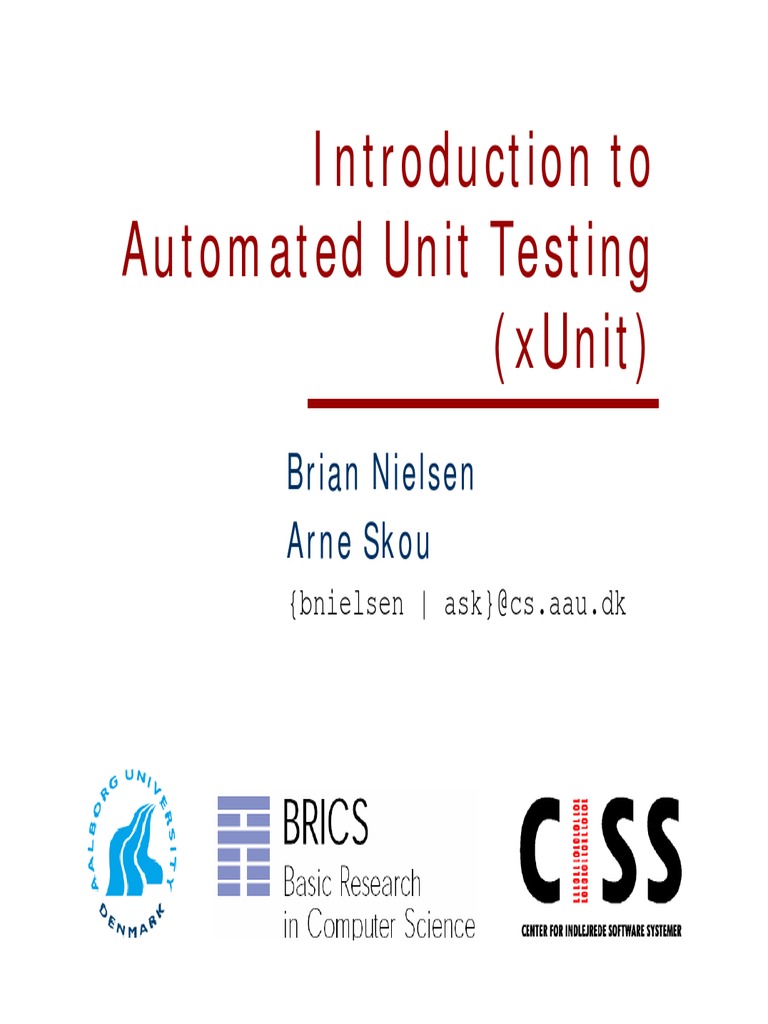Introduction To Automated Unit Testing (Xunit) | PDF | Unit Testing ...