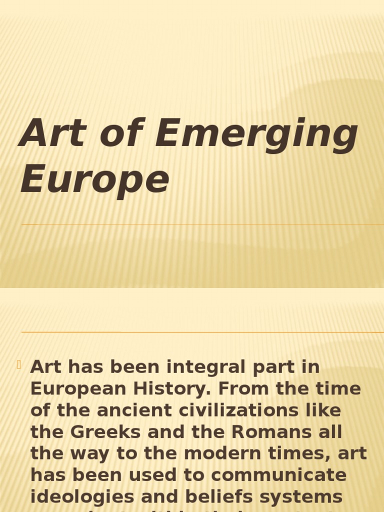 European Art Through the Ages | PDF | Impressionism | Ancient Greece