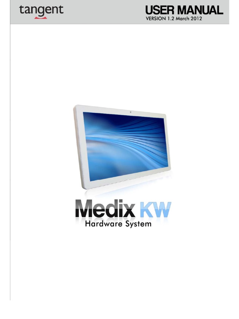 Medix KW User Manual - v1.2 | PDF | Recycling | Computer Hardware