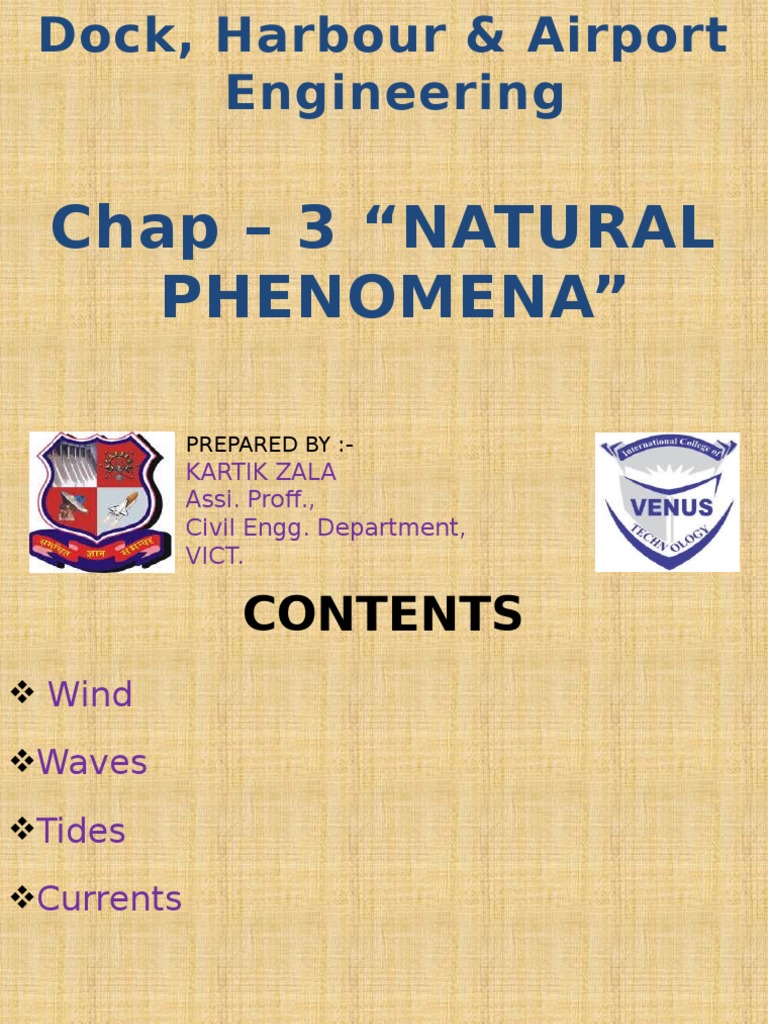 Chapter - 3. Natural Phenomena | PDF | Tide | Waves