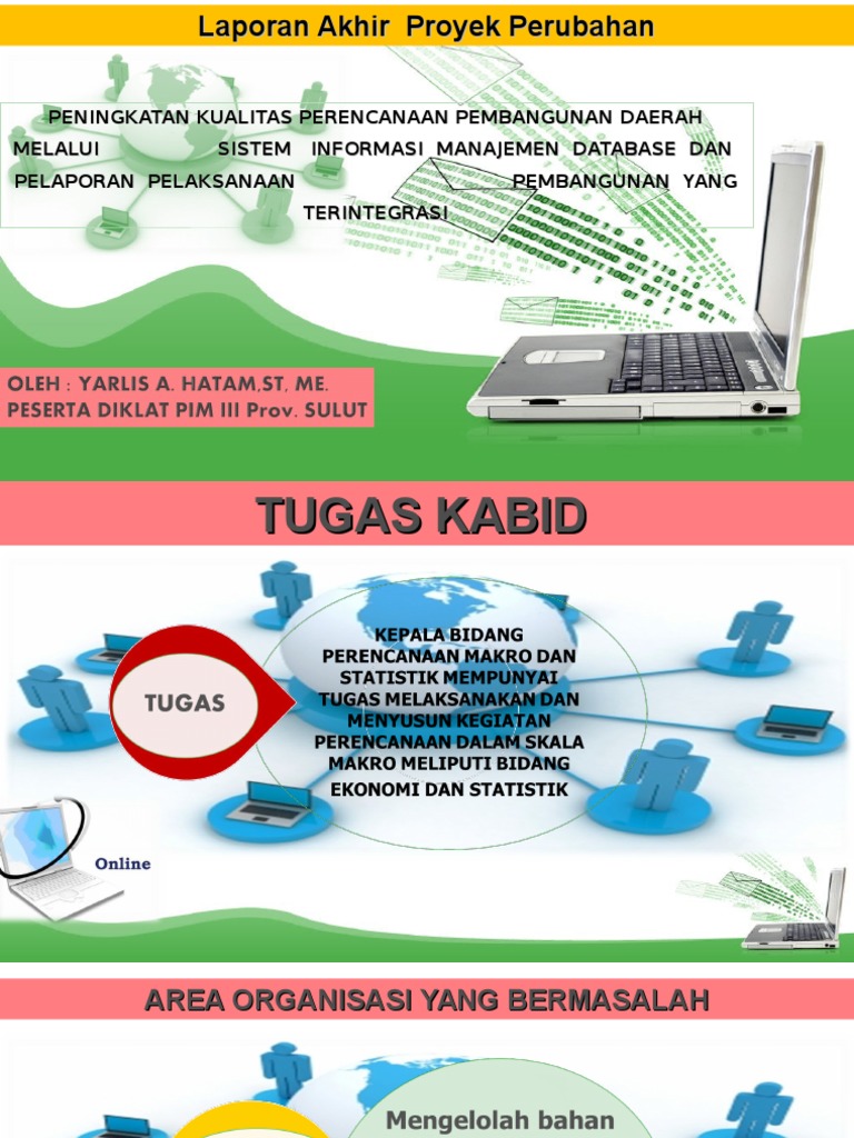 Paparan Laporan Akhir Proyek Perubahan | PDF | Komputer