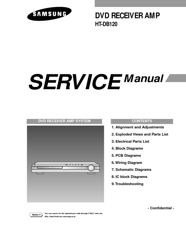 Samsung ht-db120 SM 1 | PDF | Frequency Modulation | Sound Production ...