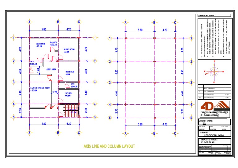 Column Layout | PDF | Design | Buildings And Structures