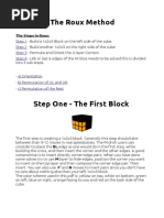 2-Look OLL: 2 Look (Orient Corners) 2-Look PLL: 6 Algorithms | PDF ...